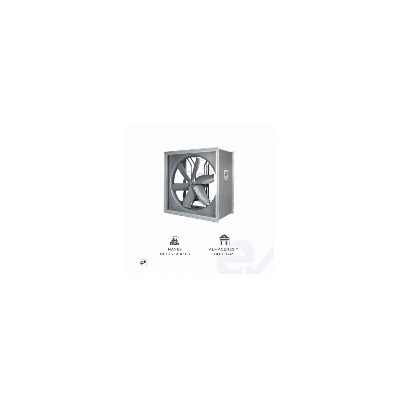 Extractor axial de pared WXD-A WXD 800-2-4P/L1/A